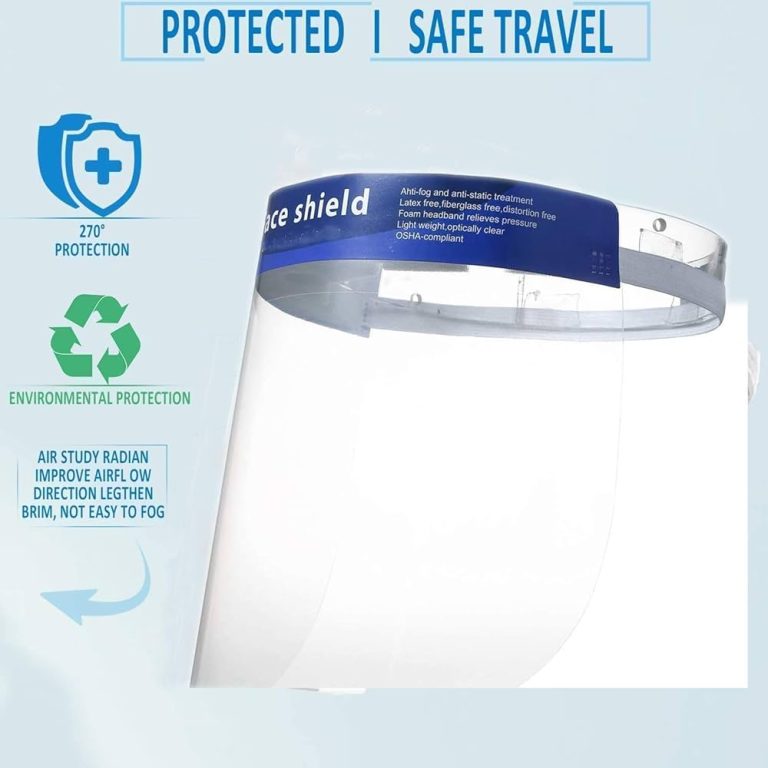 Medical Face Shields – Full Face Protection With Anti-Fog